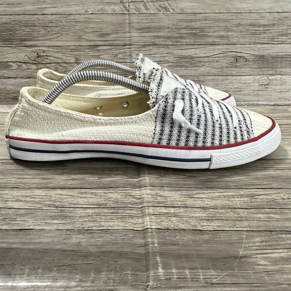 Converse | Shoes | Converse Fancy Espadrille Womens 7 White Slip On ...